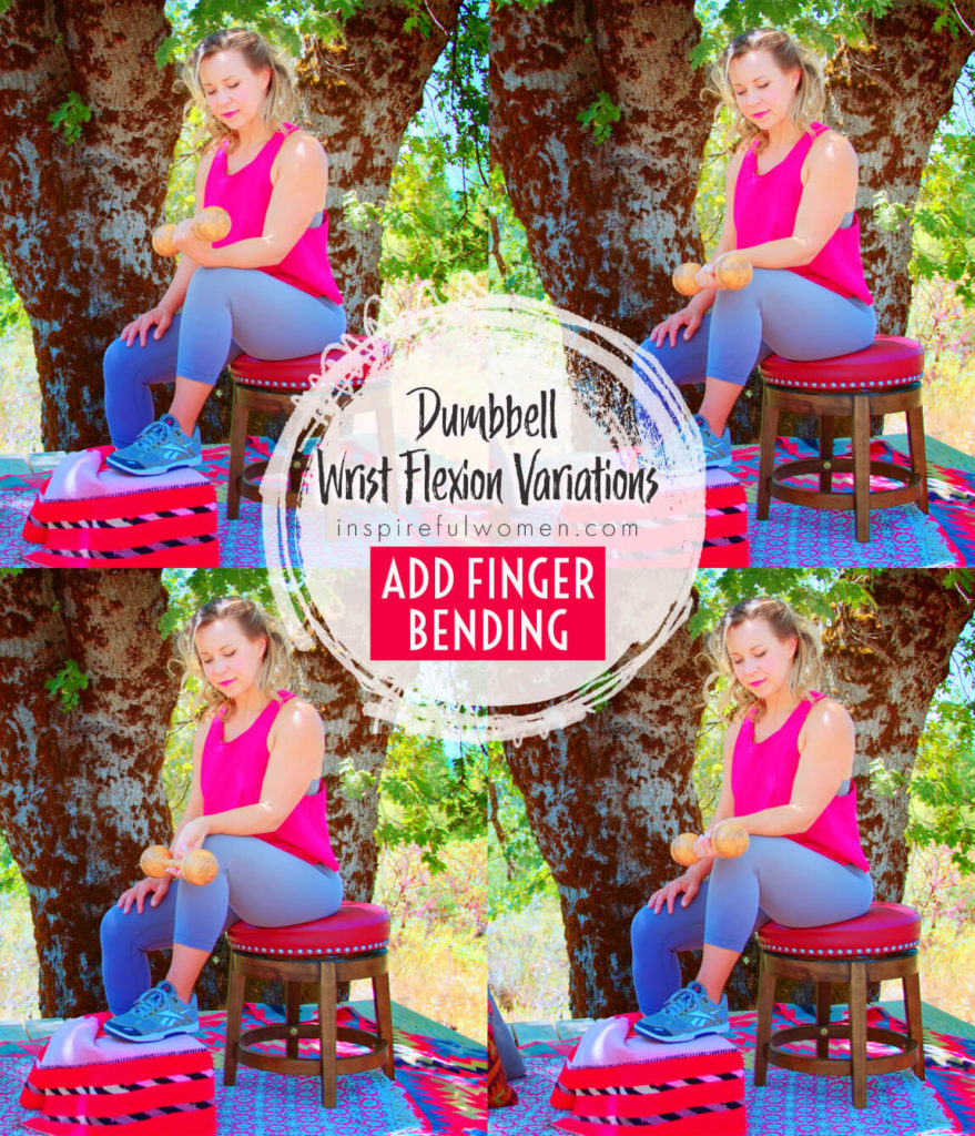 Dumbbell Wrist Flexion - Inspireful Women
