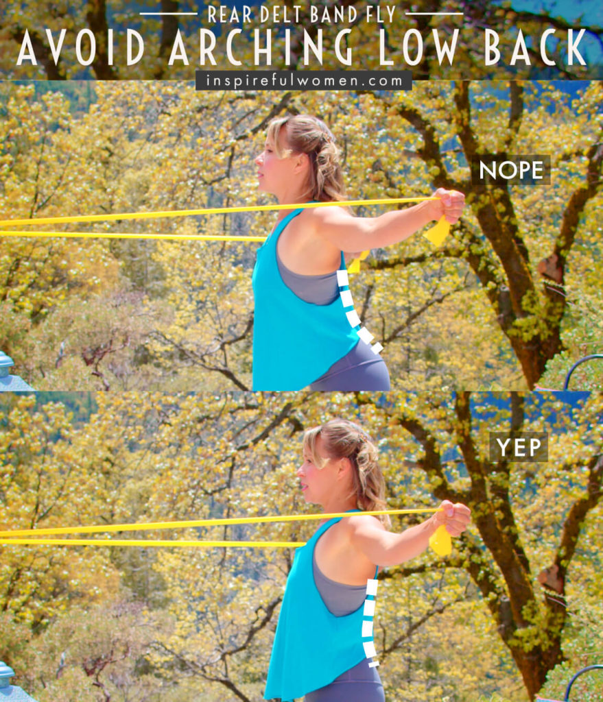 Rear Delt Band Fly – Wall Anchored - Inspireful Women