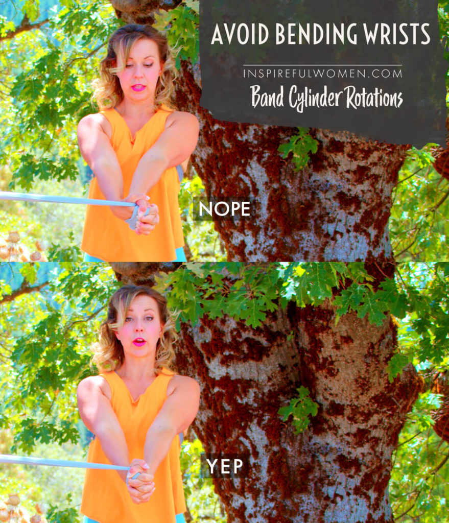 Standing Torso Rotations – Band - Inspireful Women