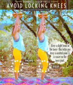 Dumbbell Scoop Press - Inspireful Women