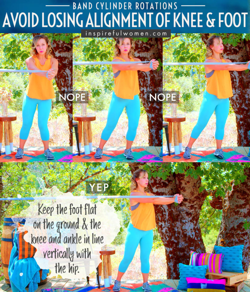 Standing Torso Rotations – Band - Inspireful Women