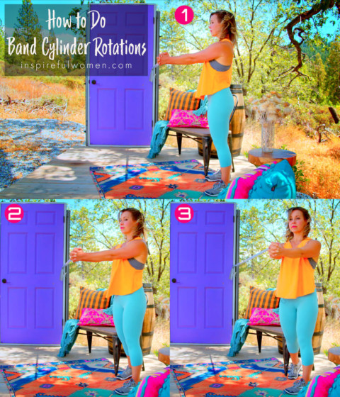 Standing Torso Rotations – Band - Inspireful Women