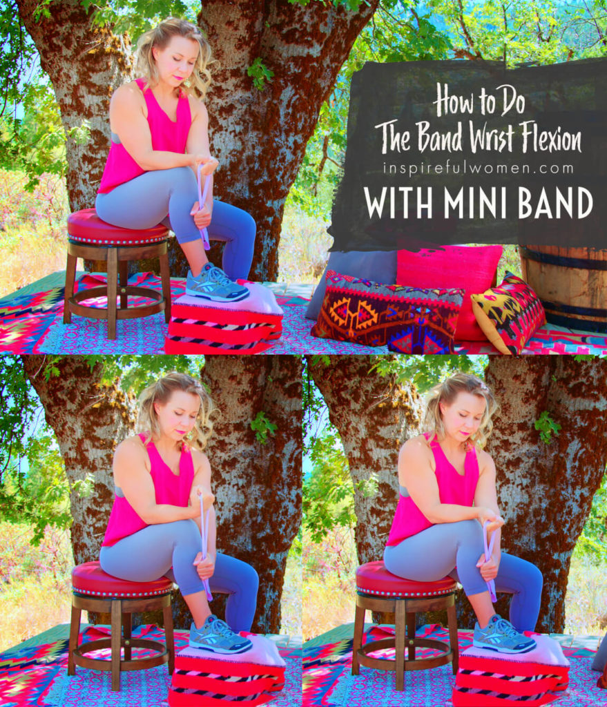 Resistance Band Wrist Flexion - Inspireful Women