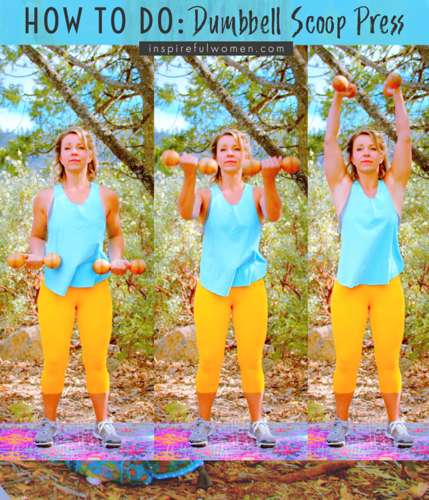 Dumbbell Scoop Press - Inspireful Women