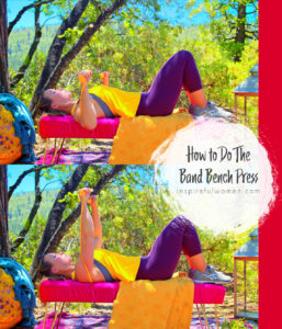 Resistance Band Bench Press - Inspireful Women