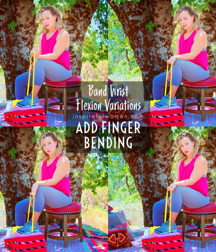 Resistance Band Wrist Flexion - Inspireful Women