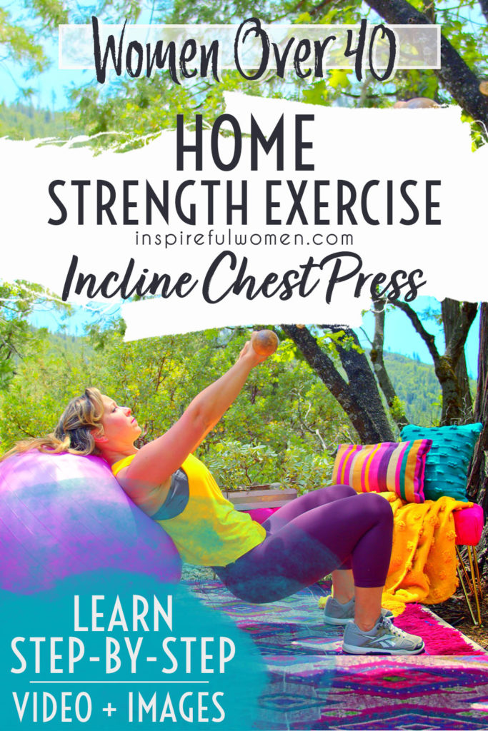 Dumbbell Stability Ball Chest Press - Inspireful Women