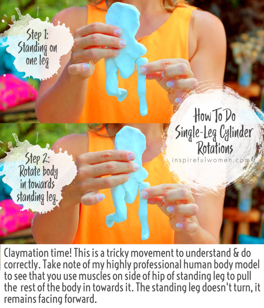 Single-Leg Torso Rotations - Inspireful Women