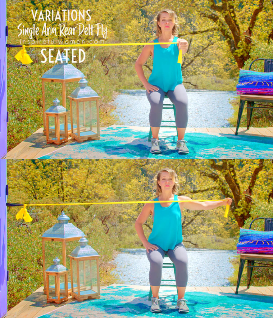 Single Arm Rear Delt Fly - Inspireful Women