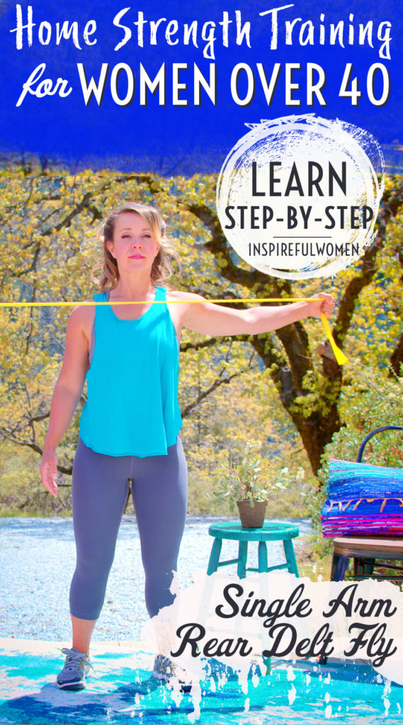 Single Arm Rear Delt Fly - Inspireful Women