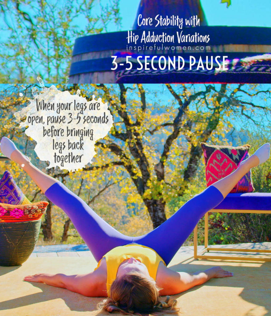 Core Stability with Hip Adduction - Inspireful Women