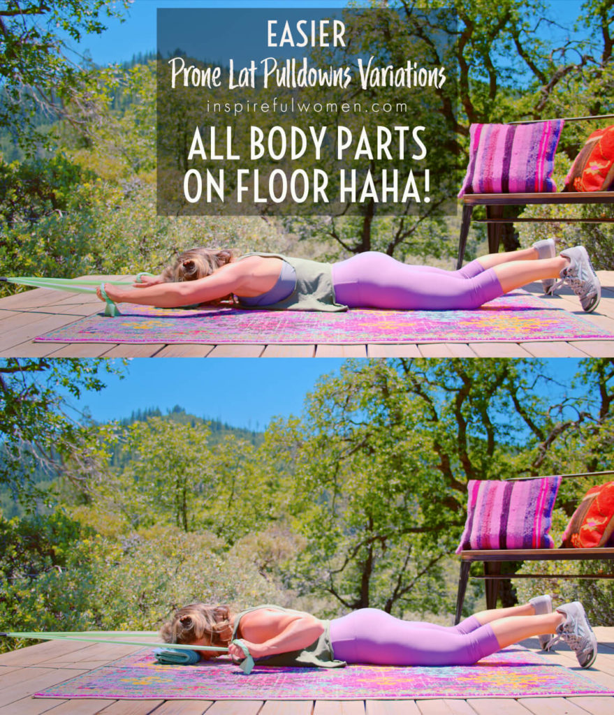 Prone Band Lat Pull Down - Inspireful Women