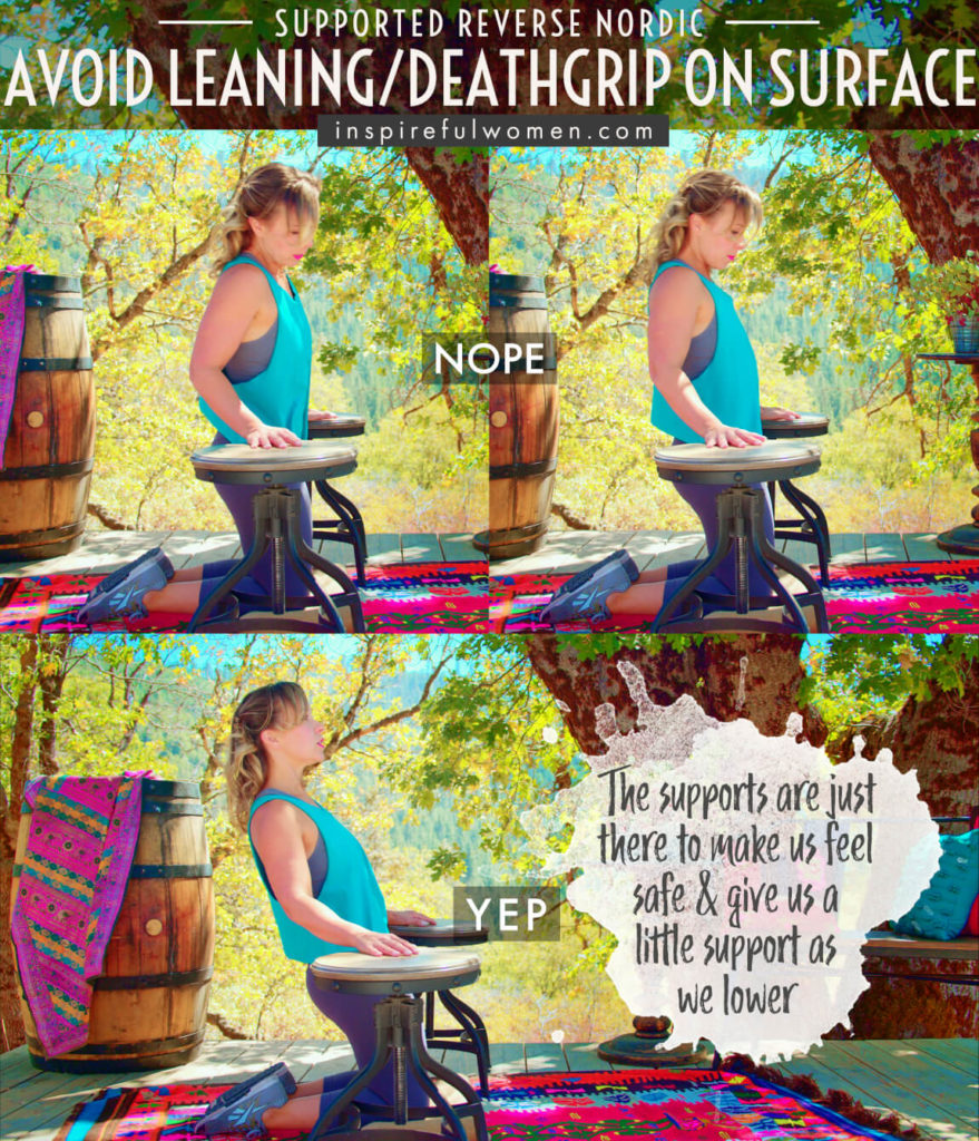 Supported Reverse Nordic - Inspireful Women