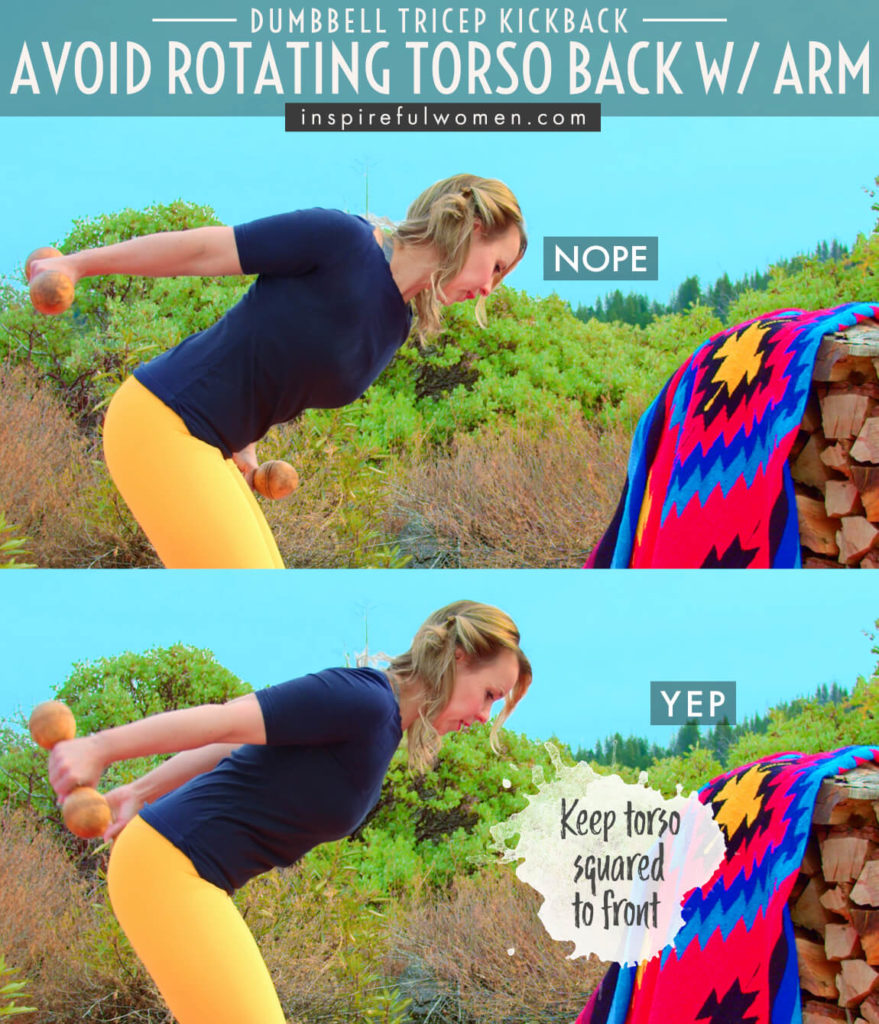 Dumbbell Tricep Kickback - Inspireful Women