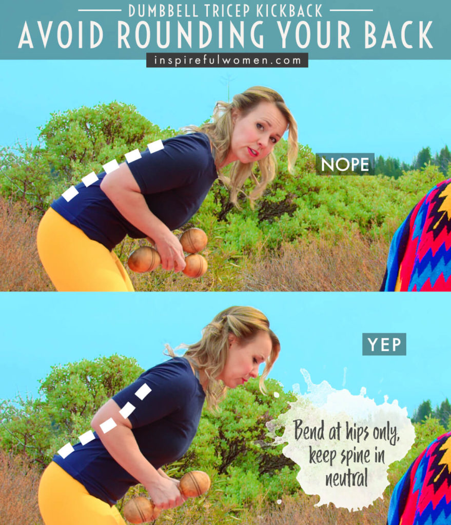 Dumbbell Tricep Kickback - Inspireful Women