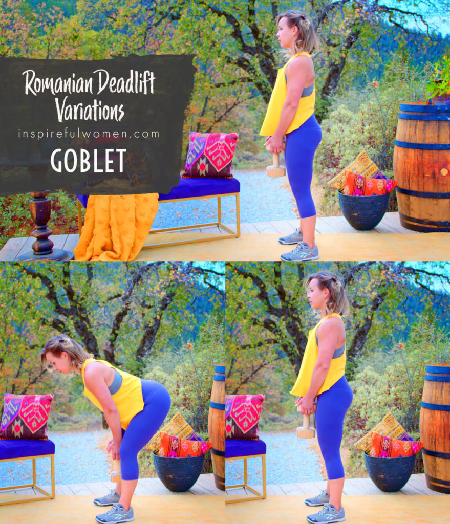 Romanian Deadlift – Dumbbells - Inspireful Women