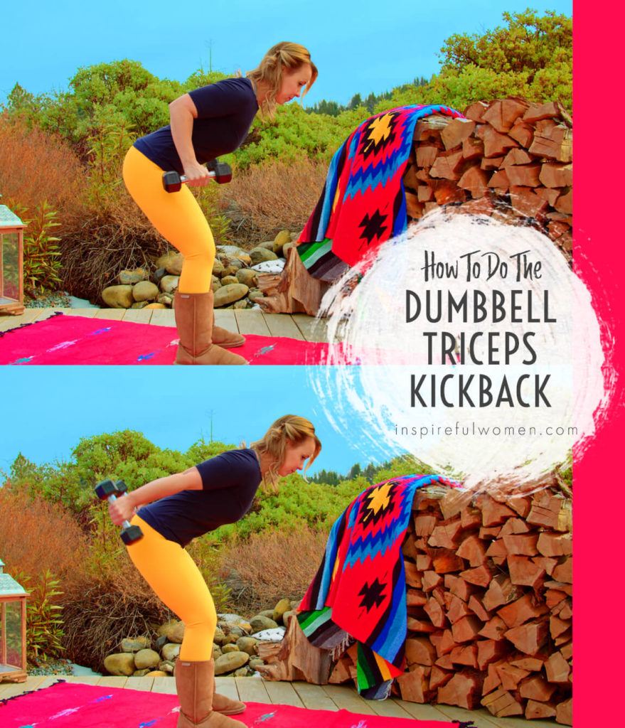 Dumbbell Tricep Kickback - Inspireful Women