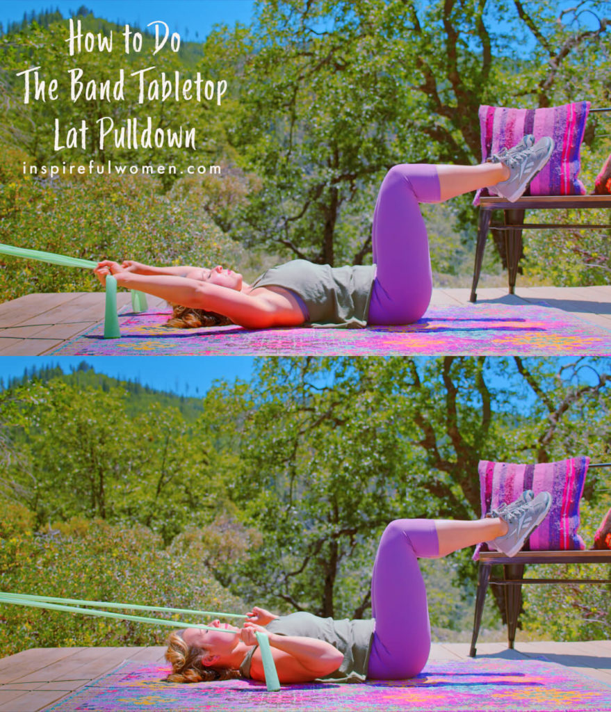 Tabletop Band Lat Pulldown - Inspireful Women