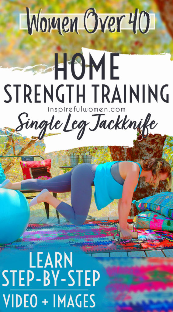 Single Leg Jackknife - Inspireful Women