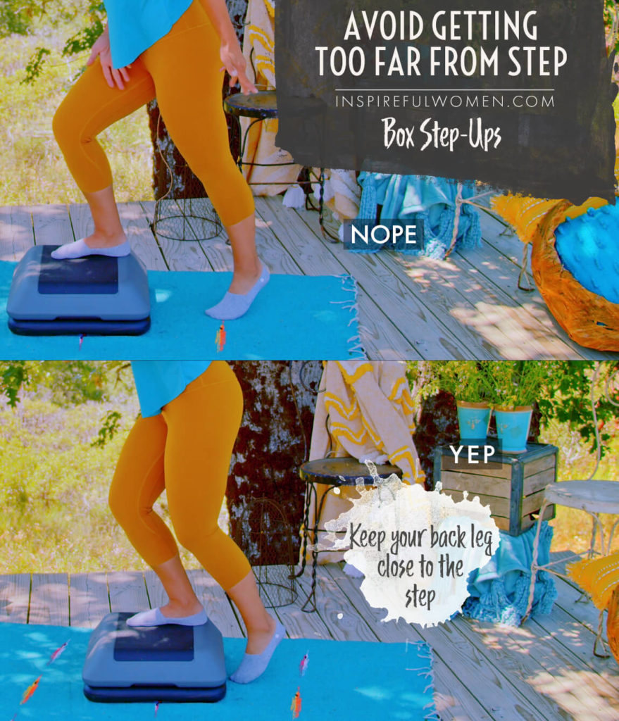 Box Step Ups - Inspireful Women