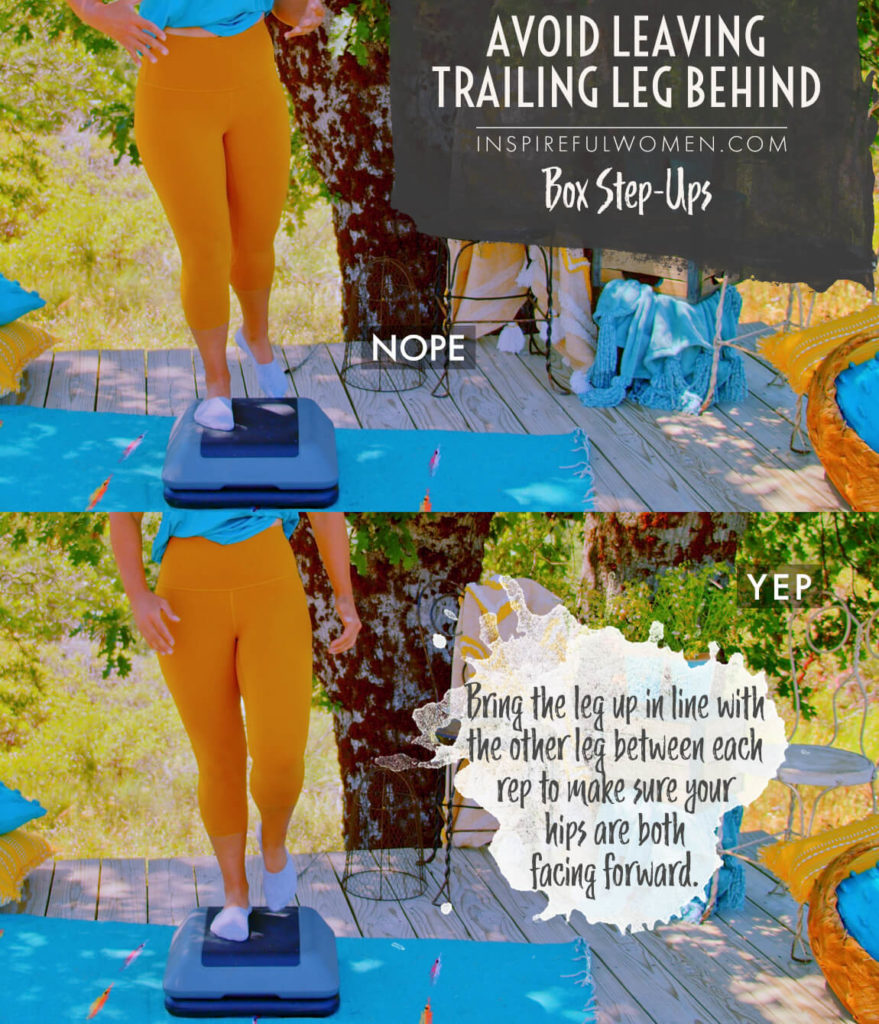 Box Step Ups - Inspireful Women