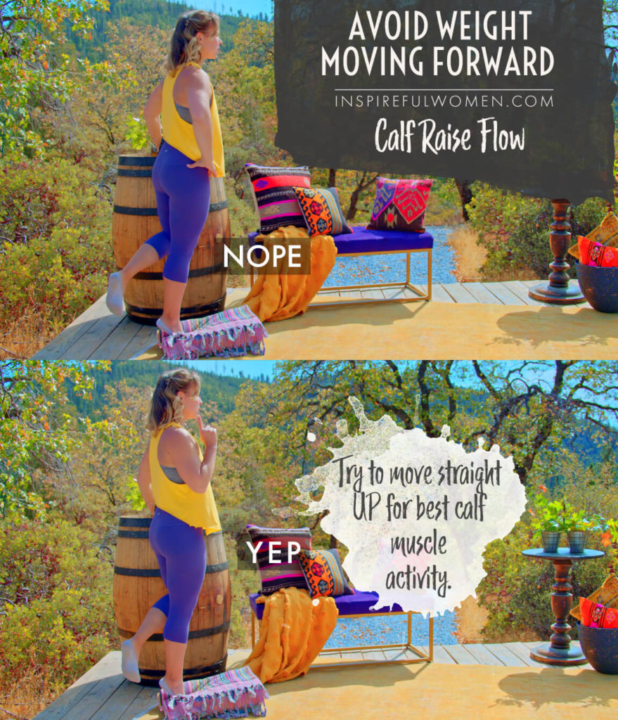 Bodyweight Calf Raise Flow - Inspireful Women