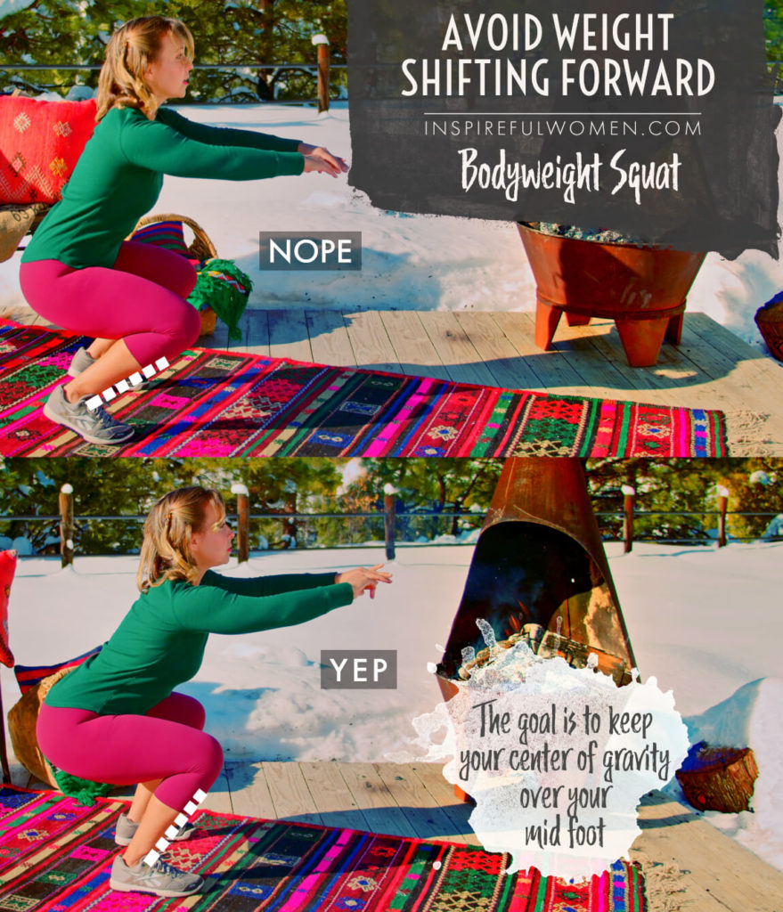 Bodyweight Squat - Inspireful Women