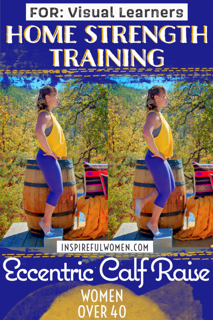 Standing Eccentric Calf Raise - Inspireful Women