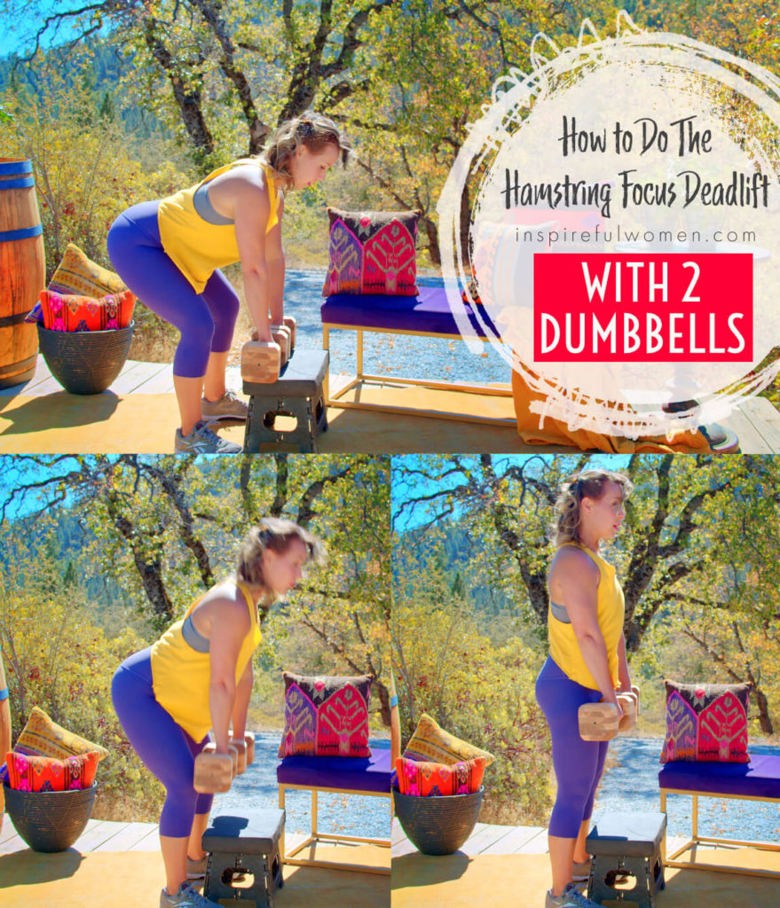 Glute Deadlift – Dumbbells - Inspireful Women