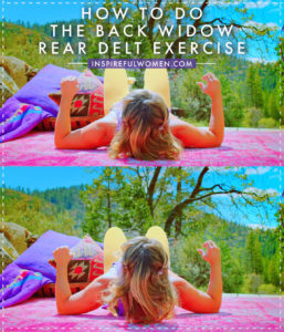 Lying Rear Delt Back Widows - Inspireful Women