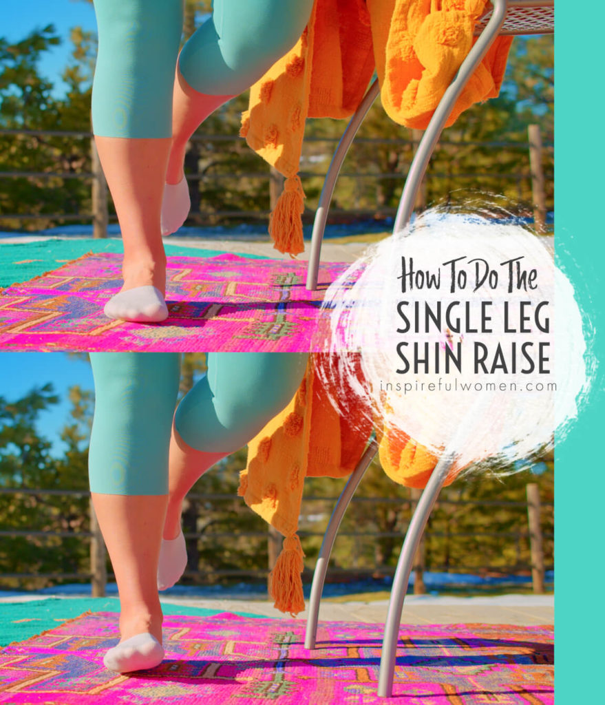 Single Leg Toe Raise - Inspireful Women