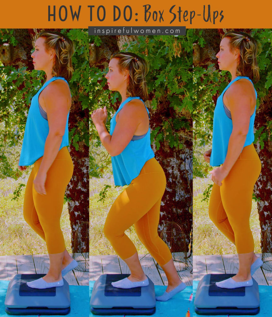 Box Step Ups - Inspireful Women