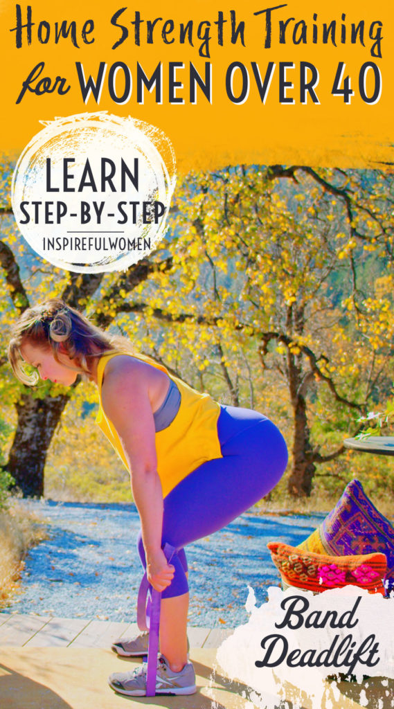 Long Resistance Band Deadlift - Inspireful Women