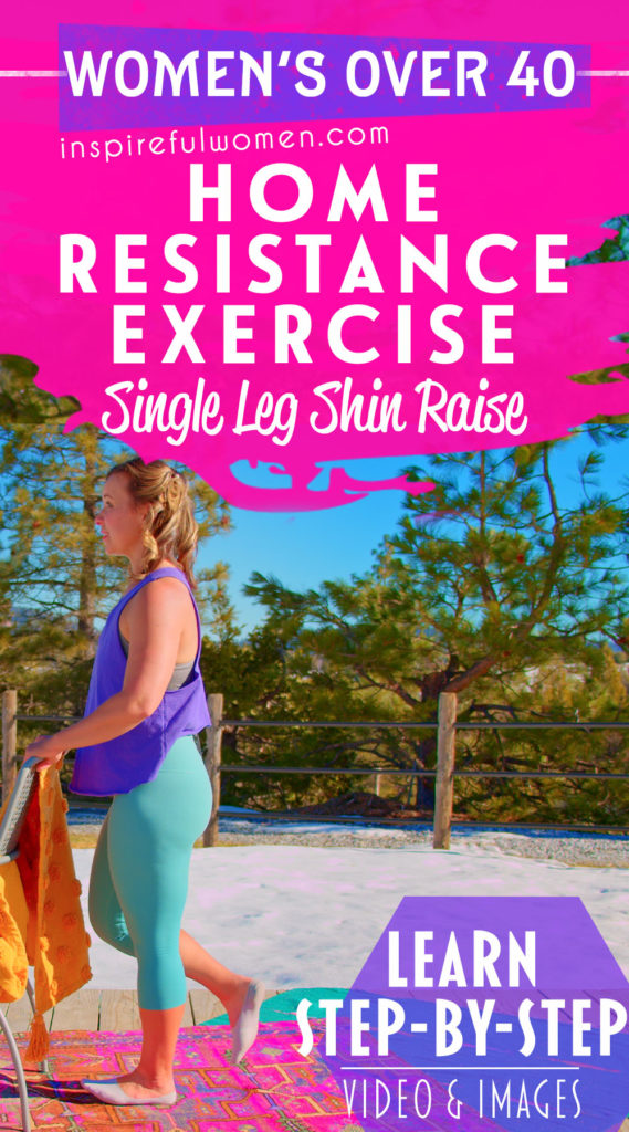 Single Leg Toe Raise - Inspireful Women