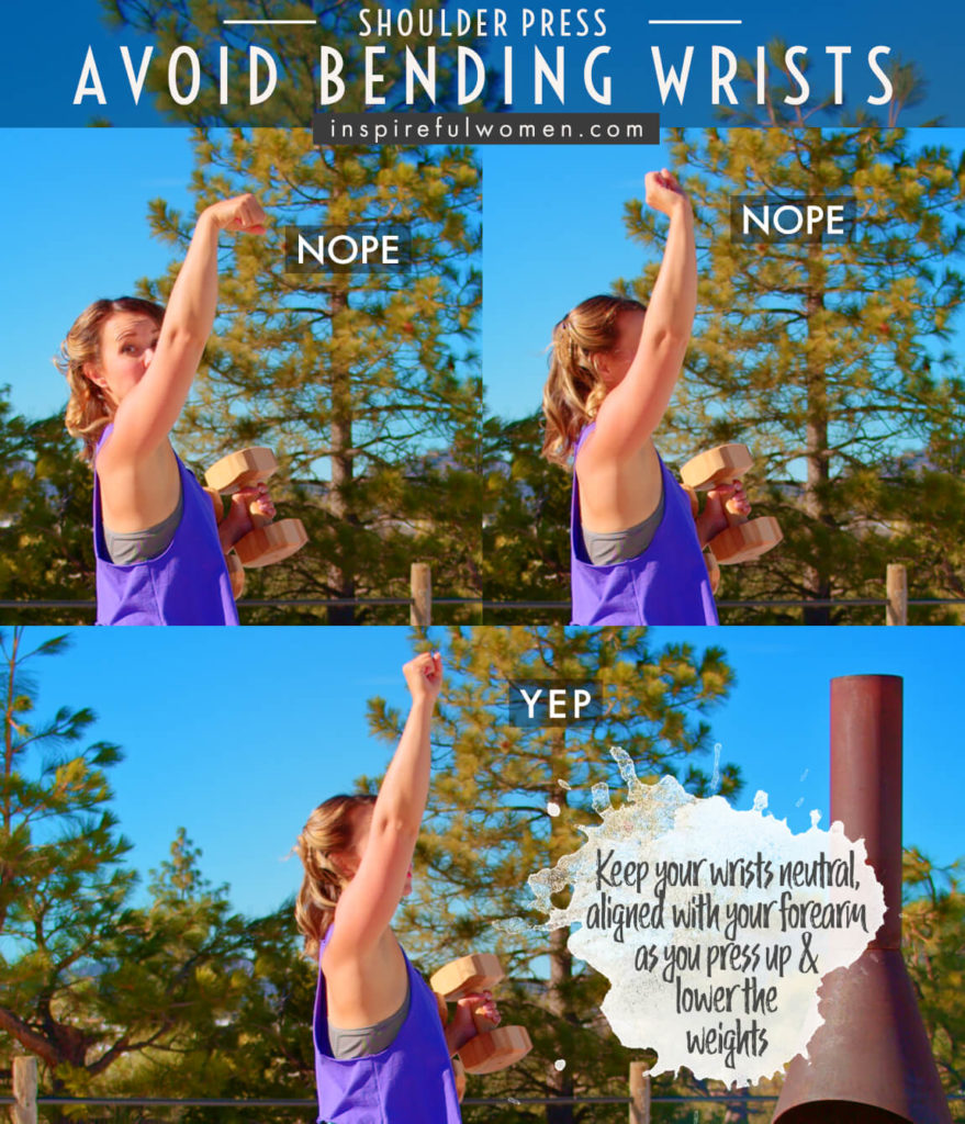 Single-Arm Dumbbell Shoulder Press - Inspireful Women