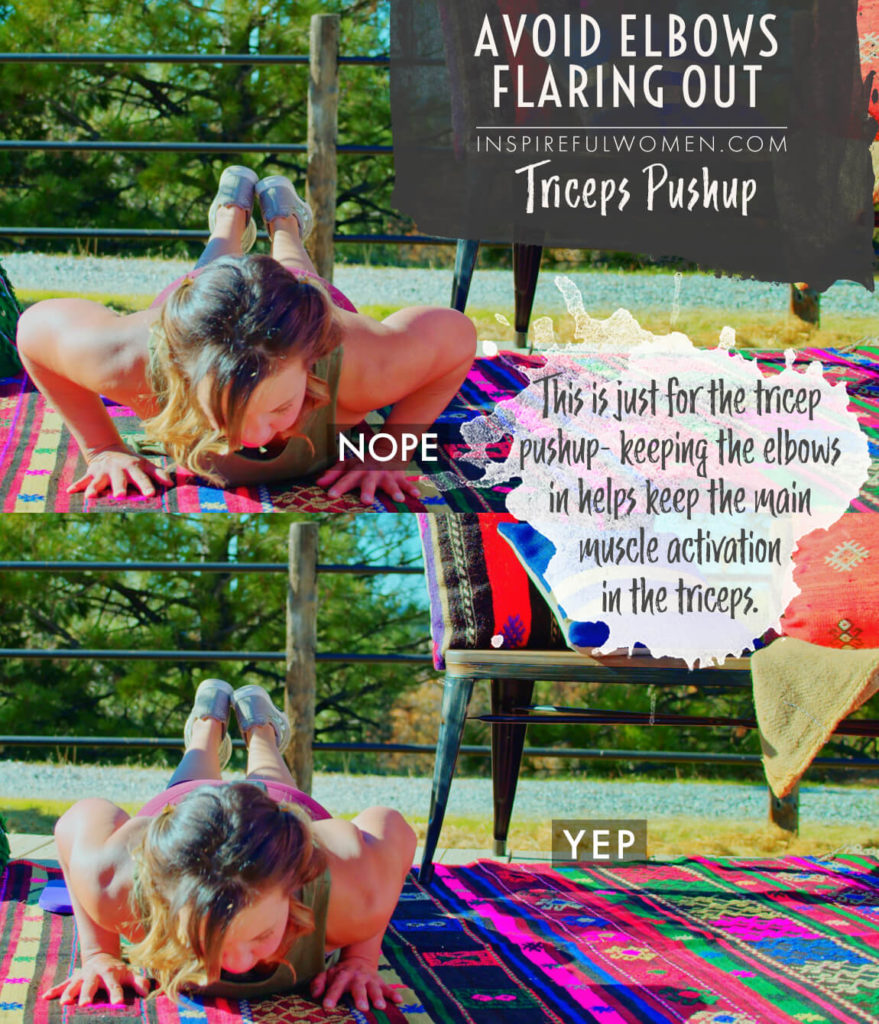 Bodyweight Diamond Pushup - Inspireful Women