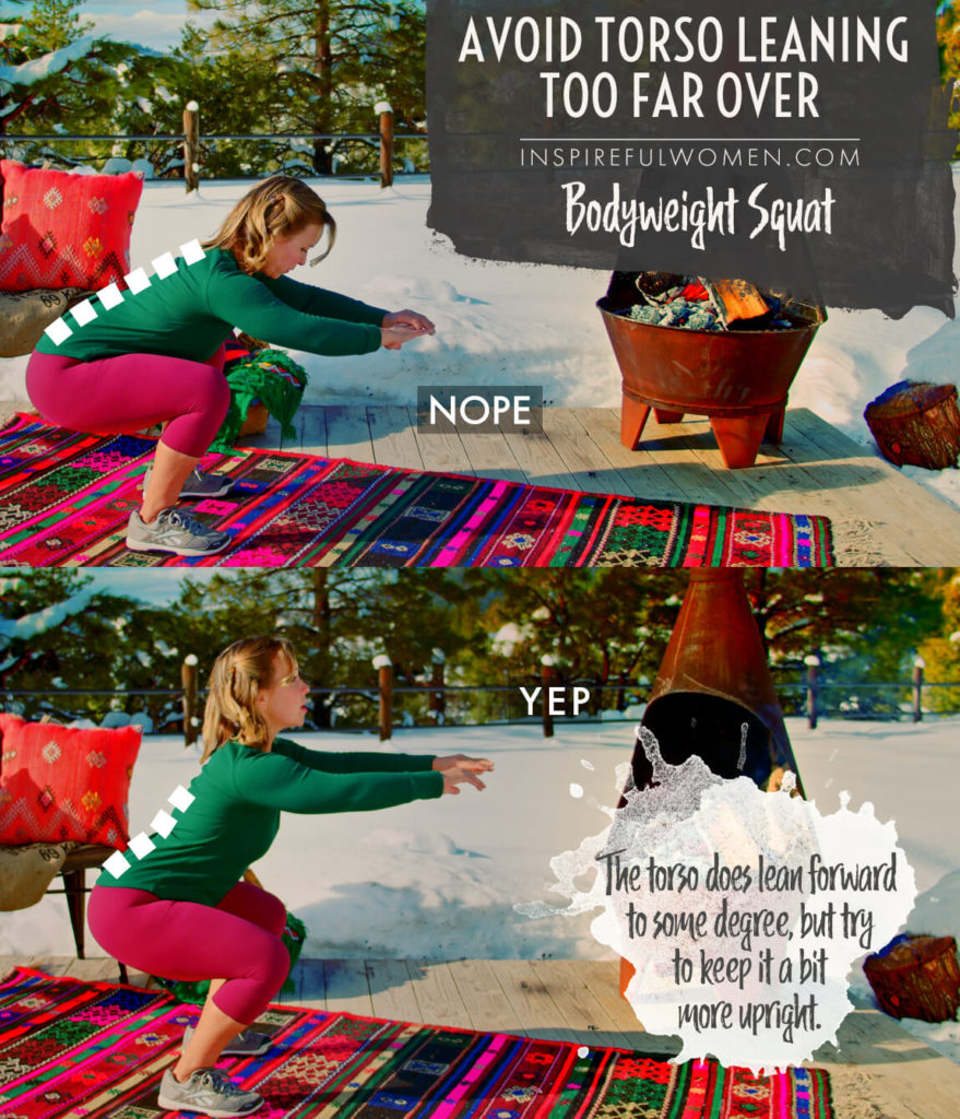 Bodyweight 1 1/4 Squats - Inspireful Women