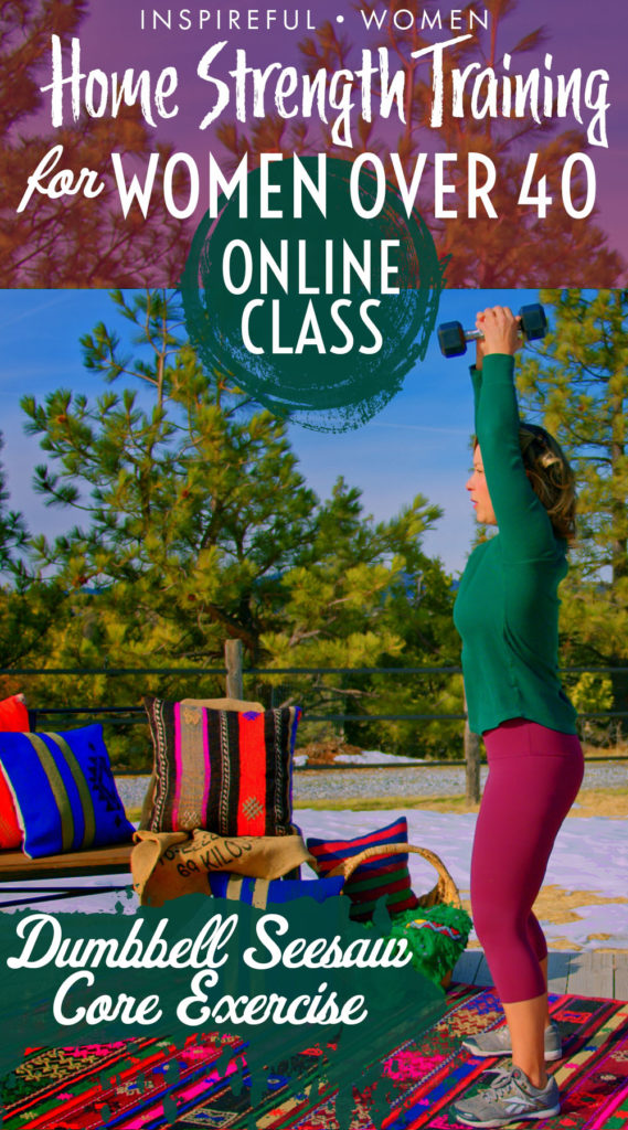 Standing Dumbbell Seesaw - Inspireful Women