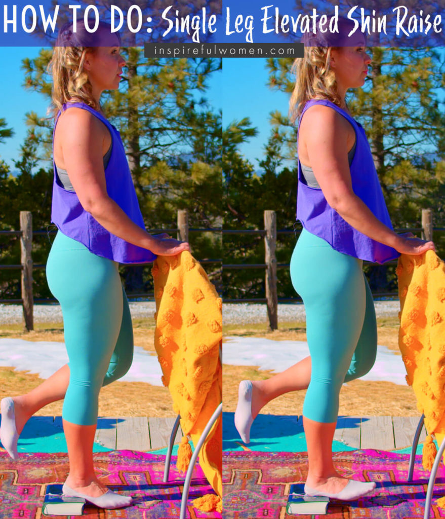 Elevated Single Leg Toe Raise - Inspireful Women