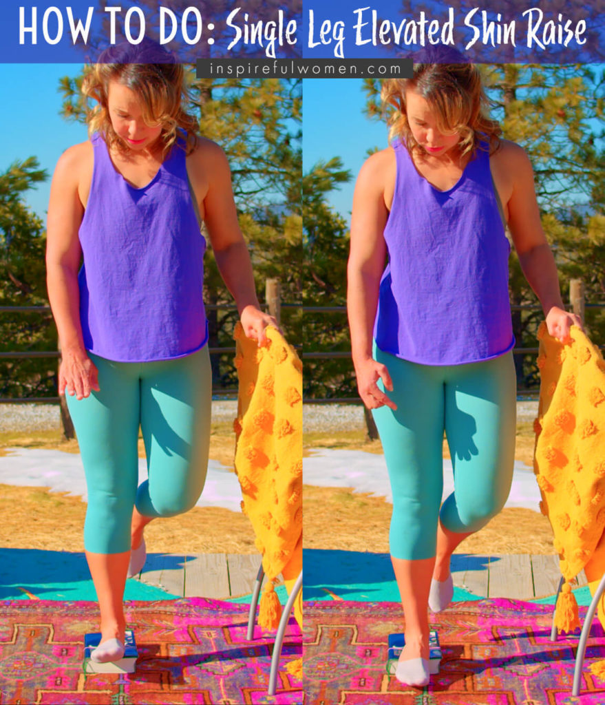 Elevated Single Leg Toe Raise - Inspireful Women