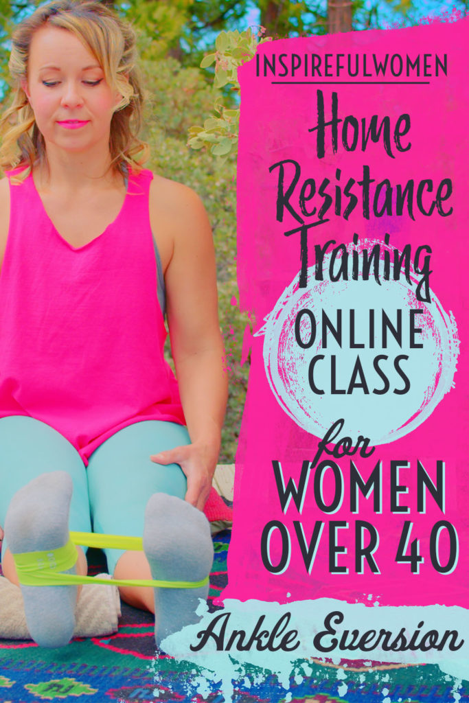 Floor Seated Ankle Eversion – Mini Band - Inspireful Women