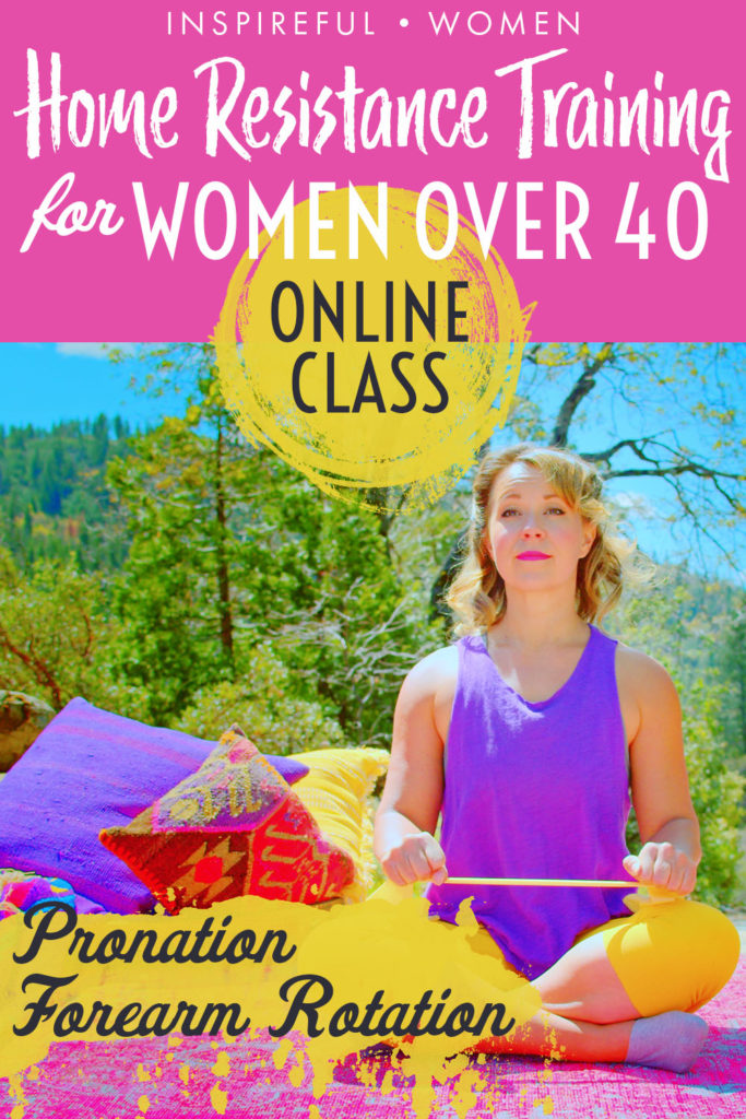 Palms Down Forearm Rotation - Inspireful Women