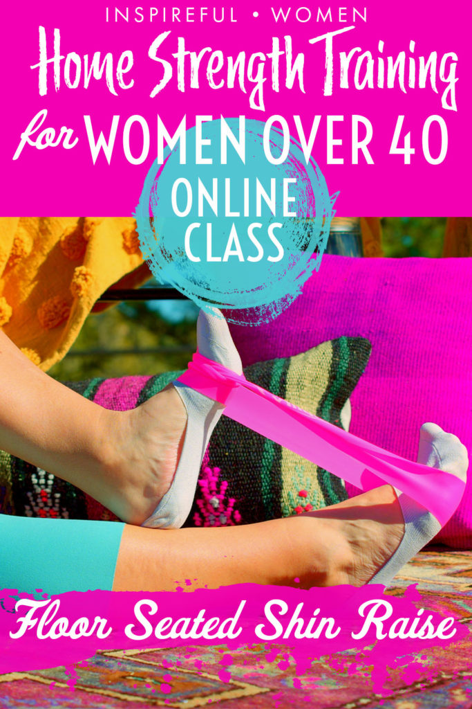 Floor Seated Toe Raise – Mini Band - Inspireful Women