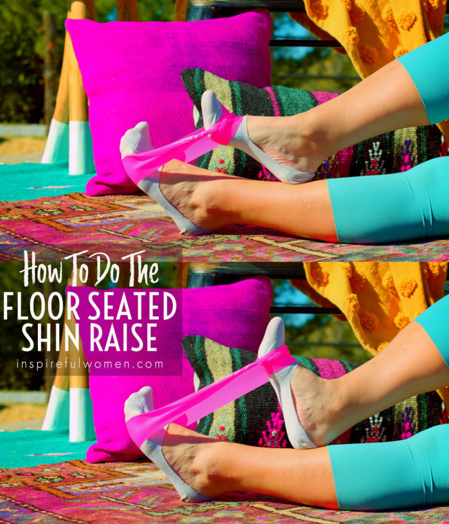 Floor Seated Toe Raise – Mini Band - Inspireful Women