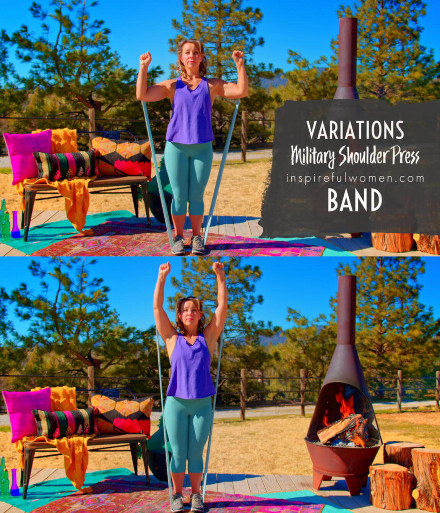 Dumbbell Military Shoulder Press - Inspireful Women