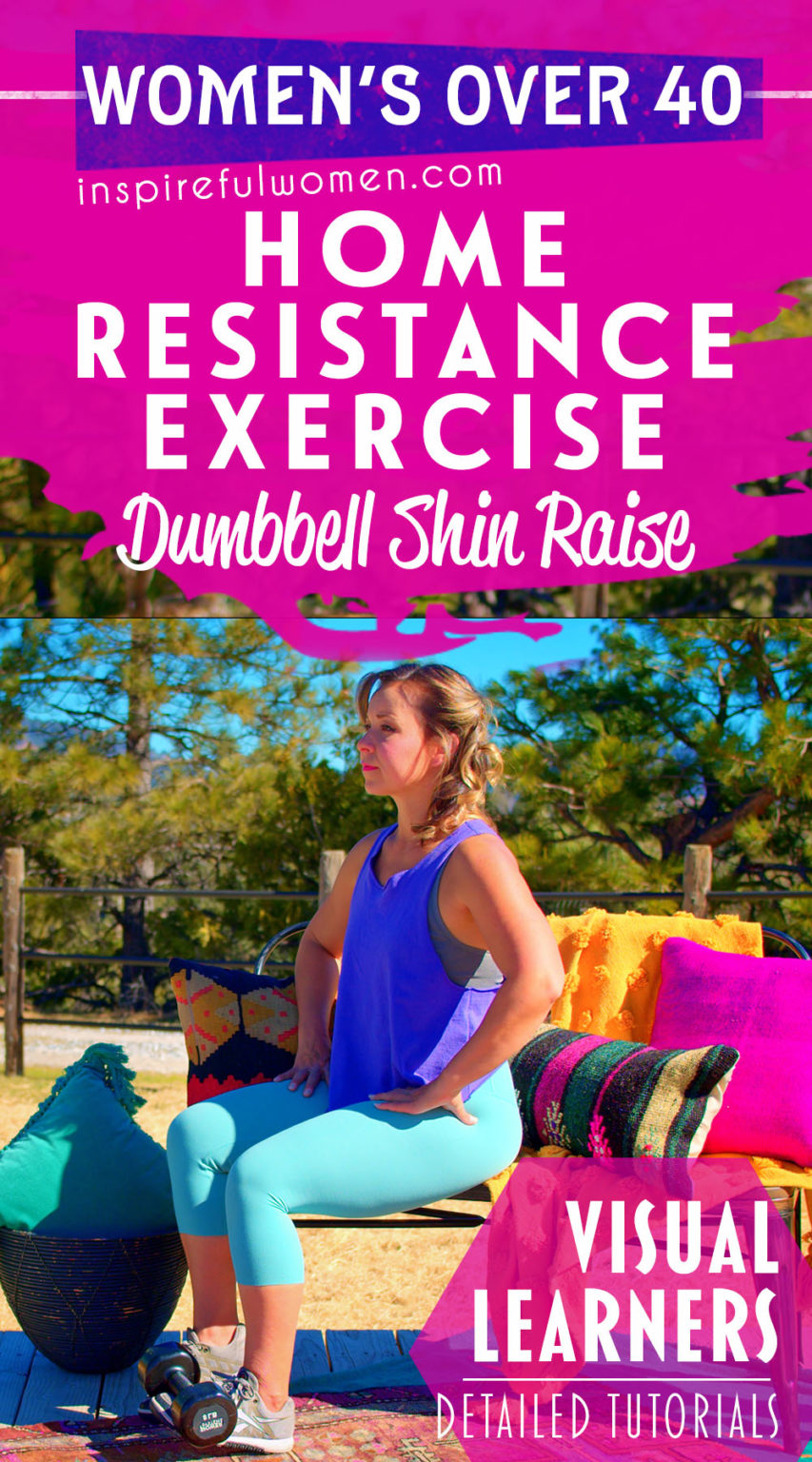 Dumbbell Toe Raise - Inspireful Women
