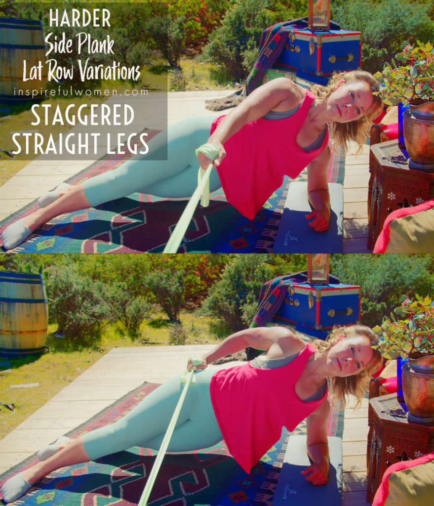 Side Plank Lat Row - Inspireful Women