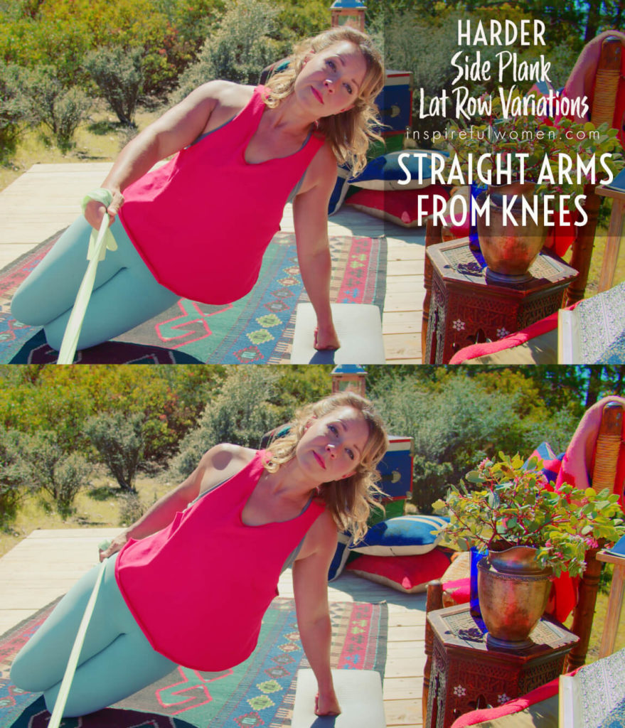 Side Plank Lat Row - Inspireful Women