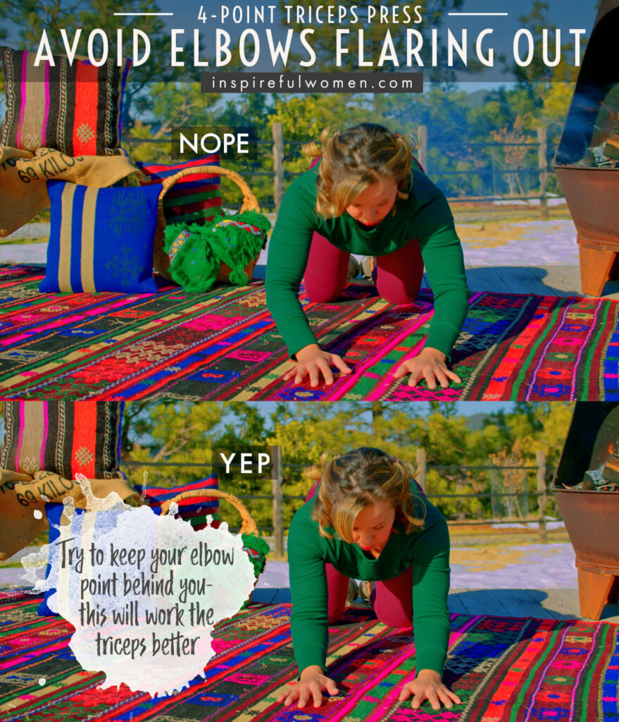 4-point Bodyweight Triceps Extension - Inspireful Women