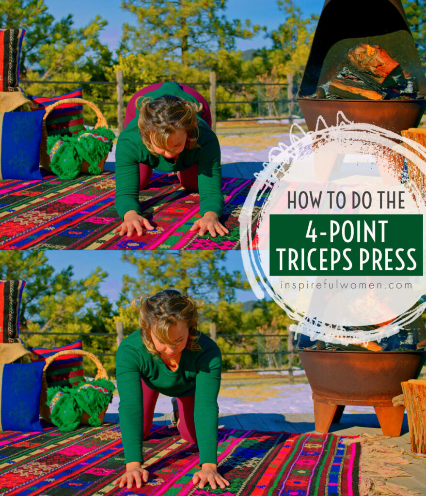 4-point Bodyweight Triceps Extension - Inspireful Women